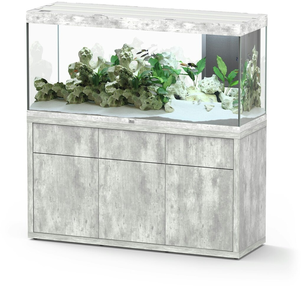 Aquatlantis Sublime 420 Steinoptik Kombi 40 mm 150x50cm Aquarium mit ...