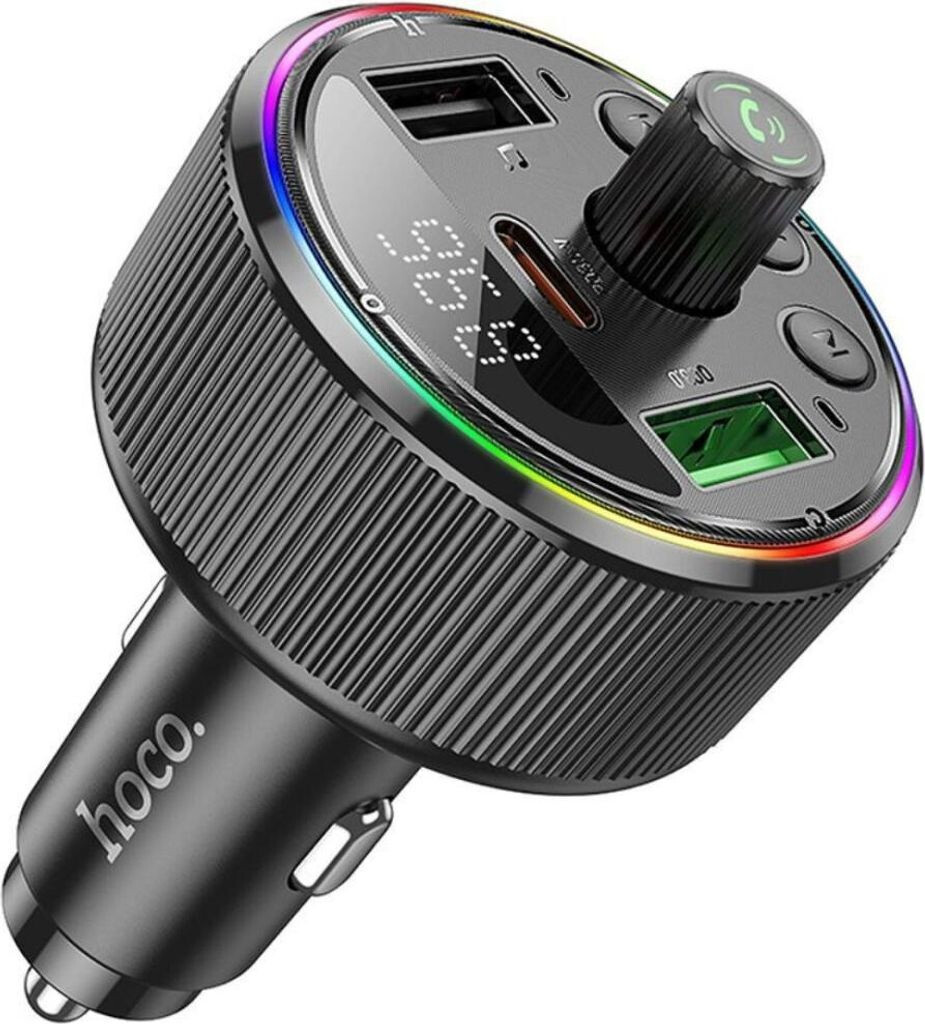 Hoco. E82 Bluetooth-FM-Transmitter mit Schnellladefunktion (PD/QC 3.0) ab 16,95 ...