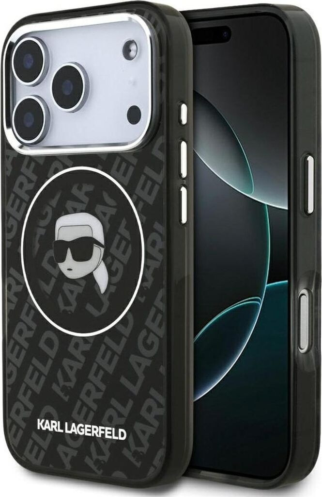 CG Mobile Hülle Karl Lagerfeld MagSafe iPhone 17 Pro Kunststoff schwarz ...