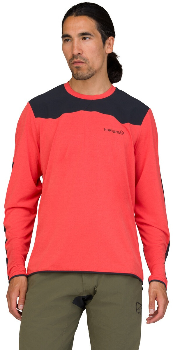 Norrøna Skibotn Equaliser Tech long sleeve red (698548511) ab € 103,70 ...