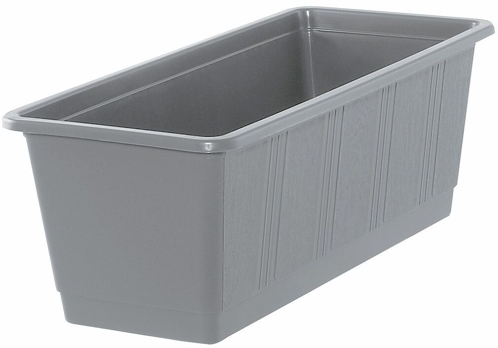 Geli STANDARD plastic flower box 80 cm concrete color a € 5,45 (oggi ...