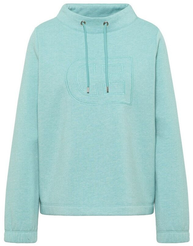 Cecil Sweatshirt mit Wording foam blue melange ab 42,00 ...