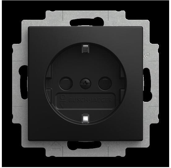Busch-Jaeger SCHUKO-Steckdose Balance Berührungsschutz ohne Spreize ...