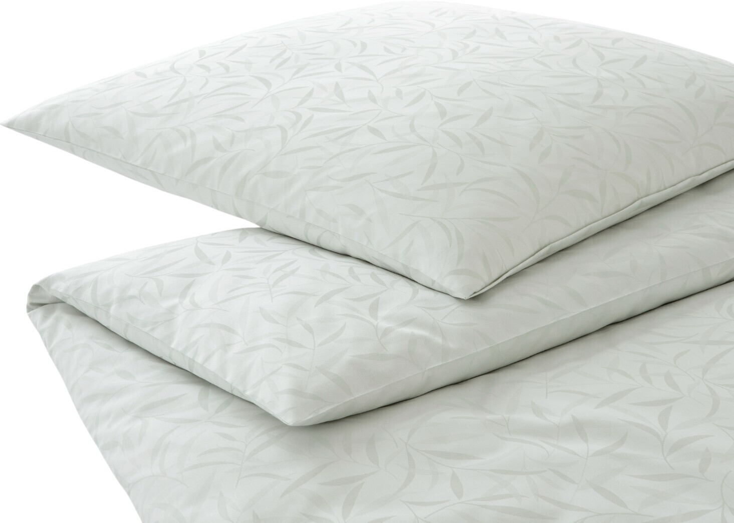 Elegante Bettwäsche-Set Muriel 2406-4 Pastellgrün 80/80 200/200 ab 233 ...