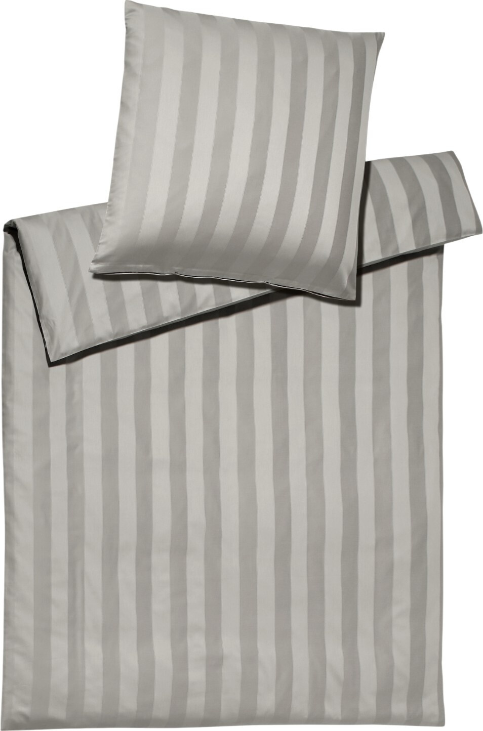 Elegante Bettwäsche-Set Noblesse 2245-19 Silber 40/80 200/220 ab 233,22 ...