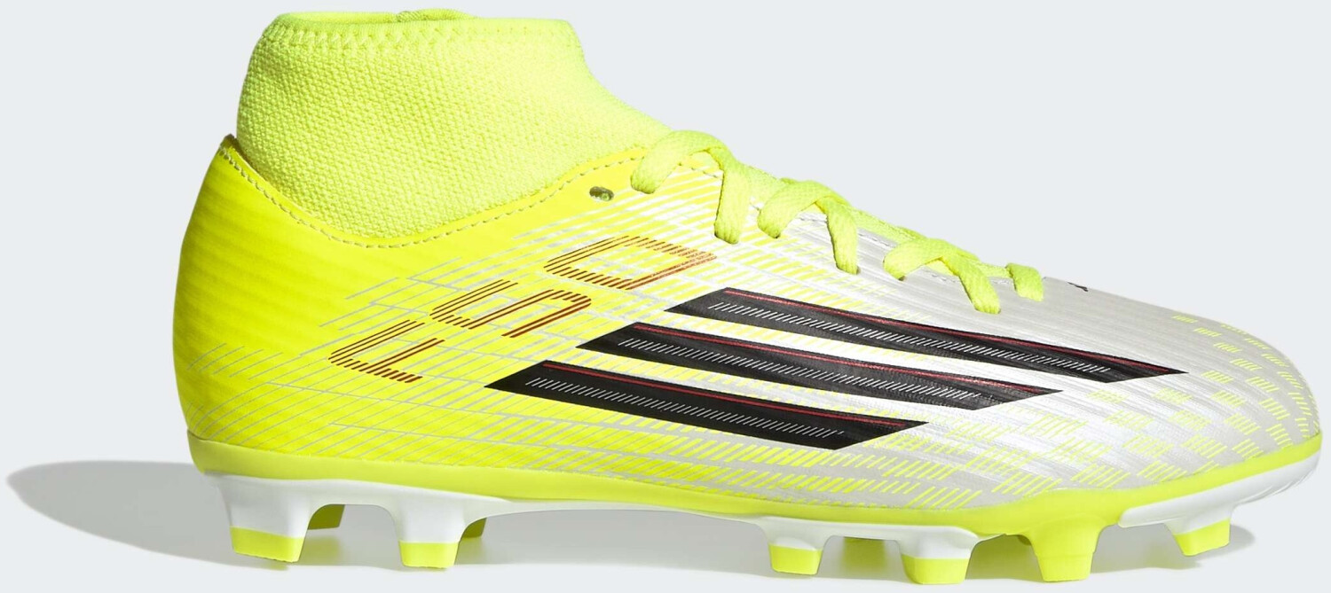 Adidas F50 Club Kids FG/MG team solar yellow 2/core black/lucid red ...