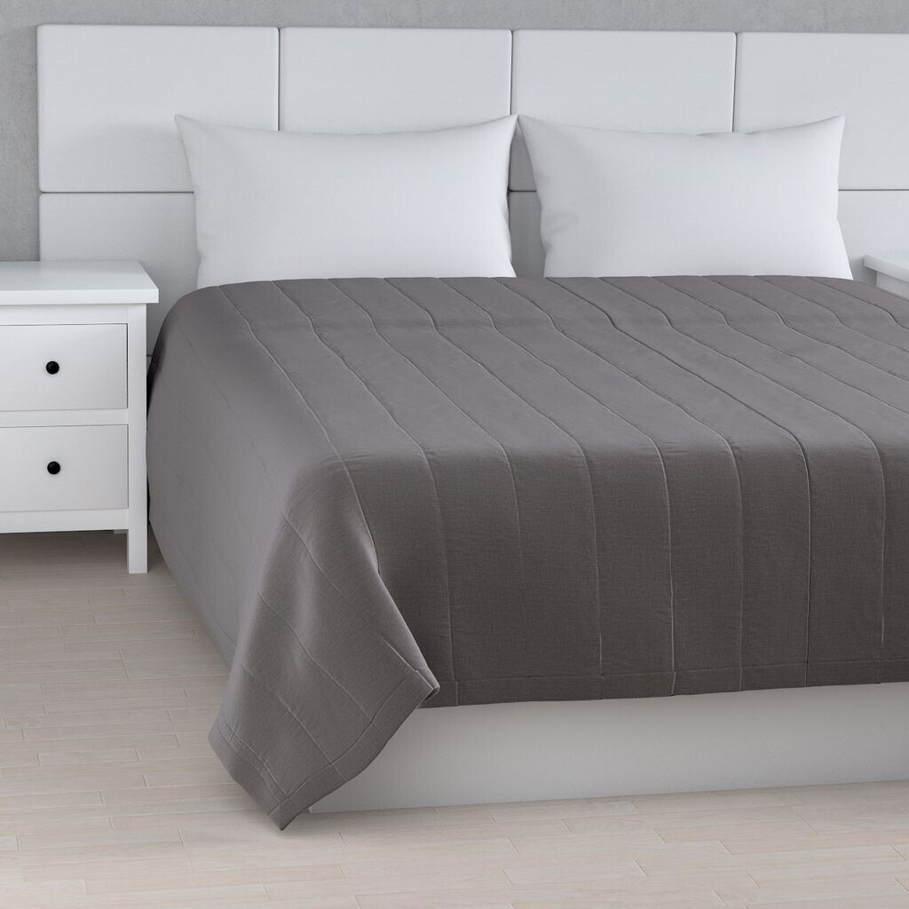 Dekoria Tagesdecke mit Streifen-Steppung, braun, Ingrid (705-45 ...