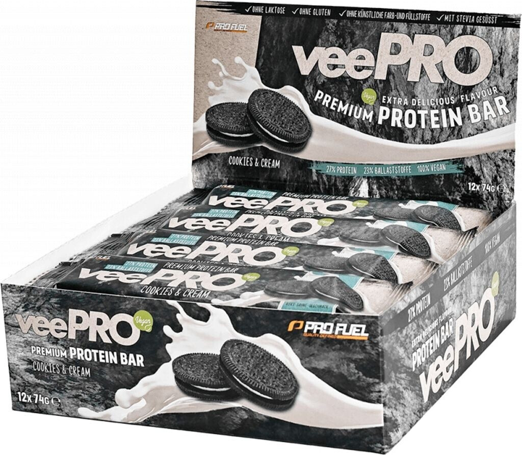 Profuel veePRO Protein Bars 12 x 74 g ab € 25,79 | Preisvergleich bei ...