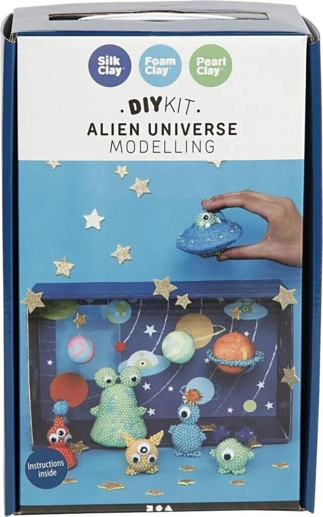 Creativ Company Creativ Company Knetset Alien Universe DIY Bastelset ...