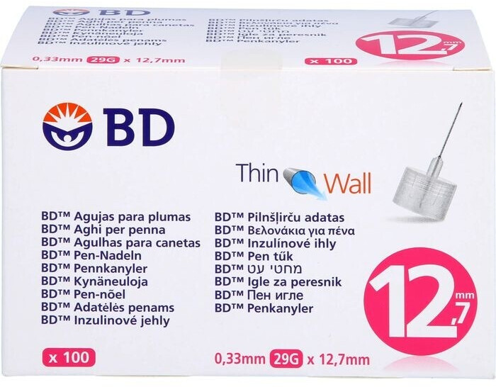 CPC Medical BD Thin Wall Pen-Nadeln 0,33 29 Gx12,7 mm ab 25,87 ...