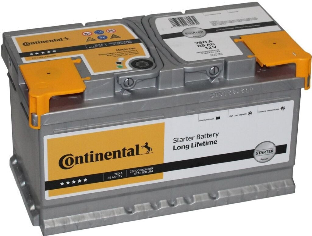 Continental Starterbatterie 760 A 12 V ab 94,41 € | Preisvergleich bei ...