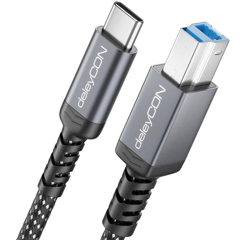 deleyCON USB 3.2 Gen1 C-B 2m (MK7043) ab 6,99 € | Preisvergleich bei ...