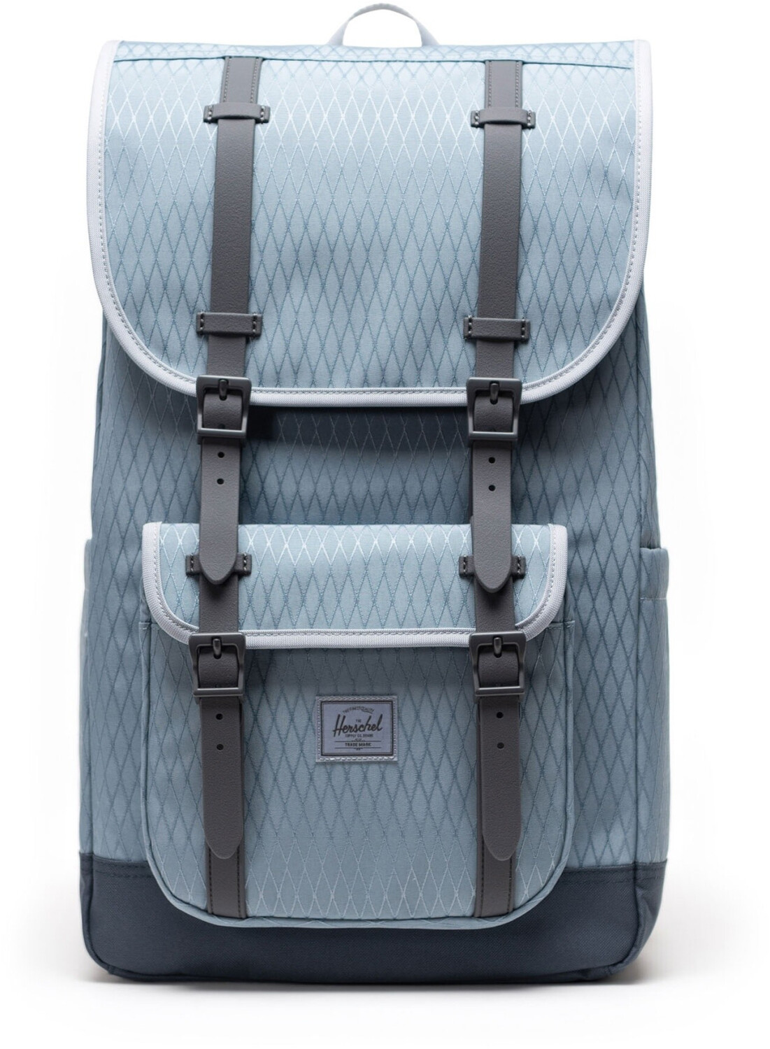 Herschel Little America Backpack (11390) blue melange diamond/sea storm ...