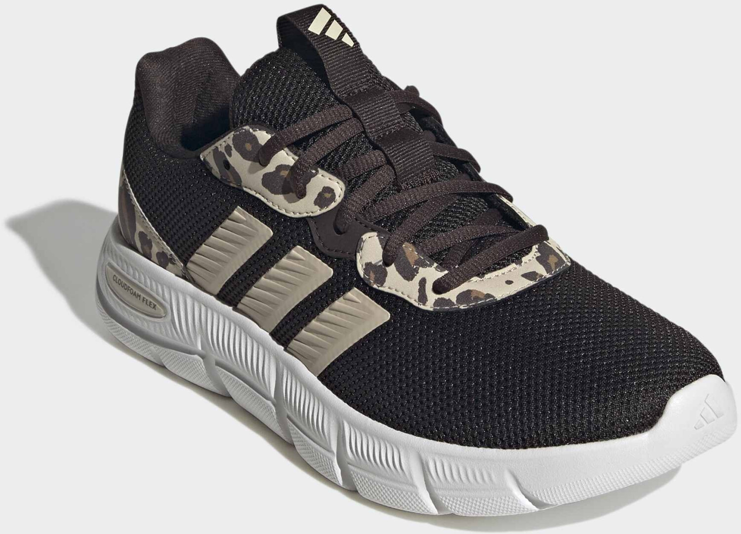 Adidas CLOUDFOAM FLEX LACES Walking Shoe aurora coffee/crystal linen ...