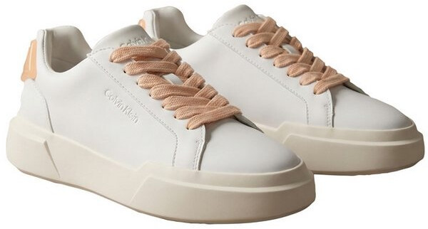 Calvin Klein CHUNKY CUPSOLE LACEUP RUB BT LTH weiß/rose ab 129.9 ...