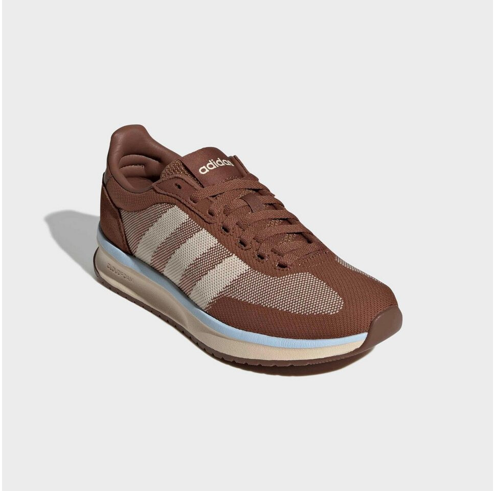 Adidas RUN 70s 2.0 KNIT Sneaker preloved braun/sand strata/glow blau ab ...