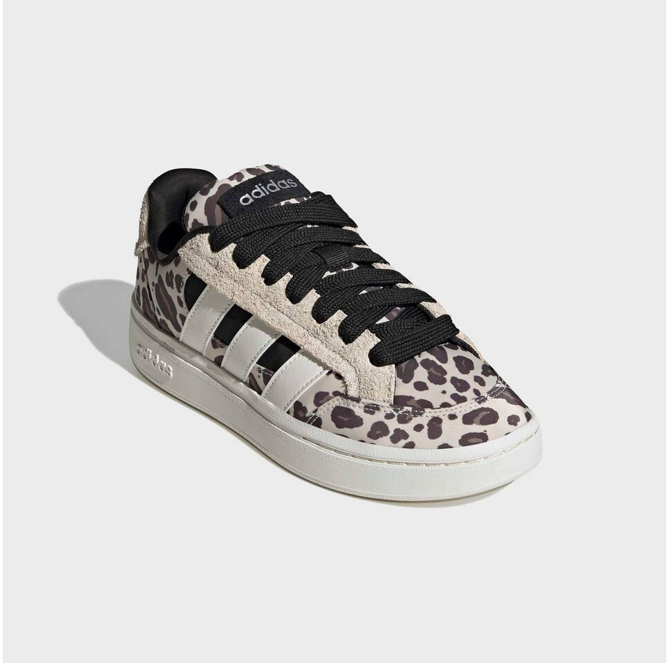 Adidas GRAND COURT ALPHA Sneaker with Leopard Print crystal linen/core ...