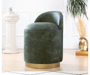 Hanah Home Luton Sitzsack 100% Nubuckleder, Grün (209FLF1102) ab 204,99 ...