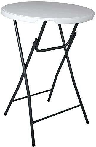 Saro Barbados Stehtisch Kunststoff/Stahl 80×80cm 110cm klappbar (335 ...