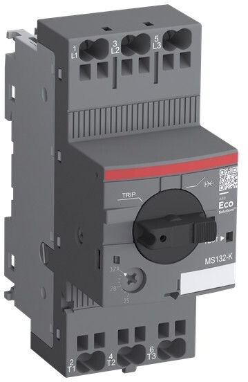 ABB MS132-6.3K Motorschutzschalter Push-In Klemmen 4.0–6.3A ...