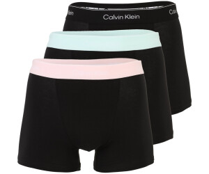Calvin Klein 3-Pack Icon Cotton Relaxed Fit Boxershorts (LV00NB4286-3ZG ...