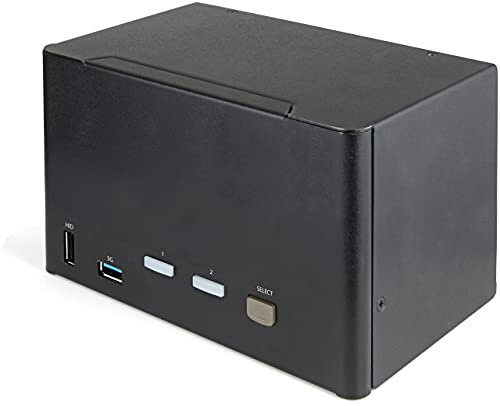 StarTech KVM-Switch 2-Port Quad-Monitor DisplayPort (SV231QDPU34K) ab ...