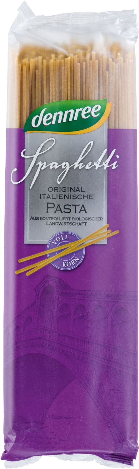 dennree Bio Spaghetti Vollkorn (500 g) ab 1,19 € | Preisvergleich bei ...
