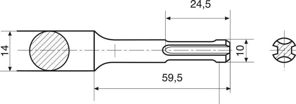 Rennsteig Flachmeißel SDS-plus 250mm (21225000) ab 7,46 ...