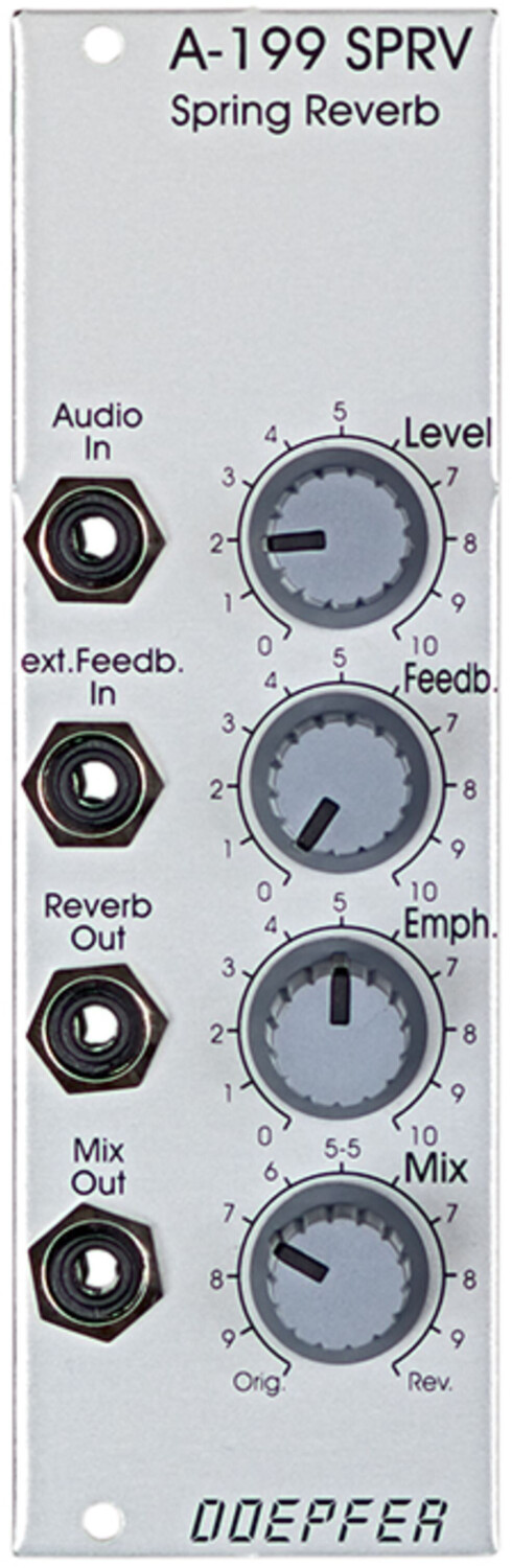 Doepfer A-199 Spring Reverb ab 120,00 € | Preisvergleich bei idealo.de