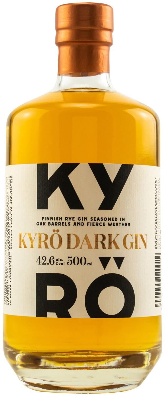 Kyrö Koskue Cask Aged Rye Gin 42,6% 0,5l ab 31,90 € | Preisvergleich ...