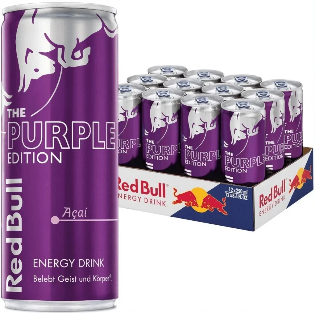 Red Bull Purple Edition 12x0,25l ab 29,95 € | Preisvergleich bei idealo.de