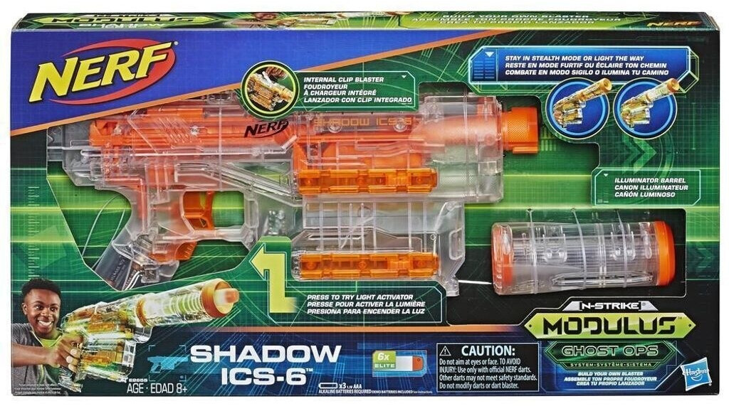 Nerf N-Strike Modulus - Ghost Ops Shadow ICS-6 ab 23,41 ...