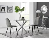 Black Round Dining Table on idealo.co.uk
